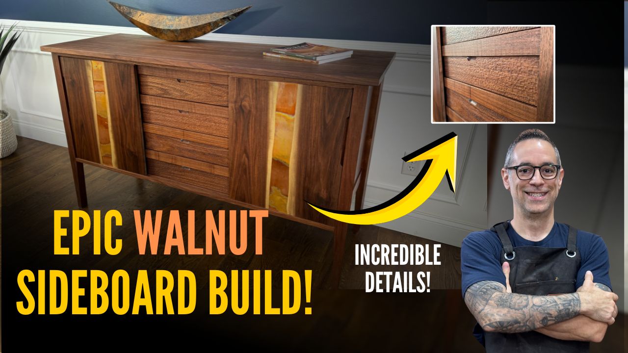 Walnut & Copper Sideboard: A Detailed Journey - The Wood Whisperer