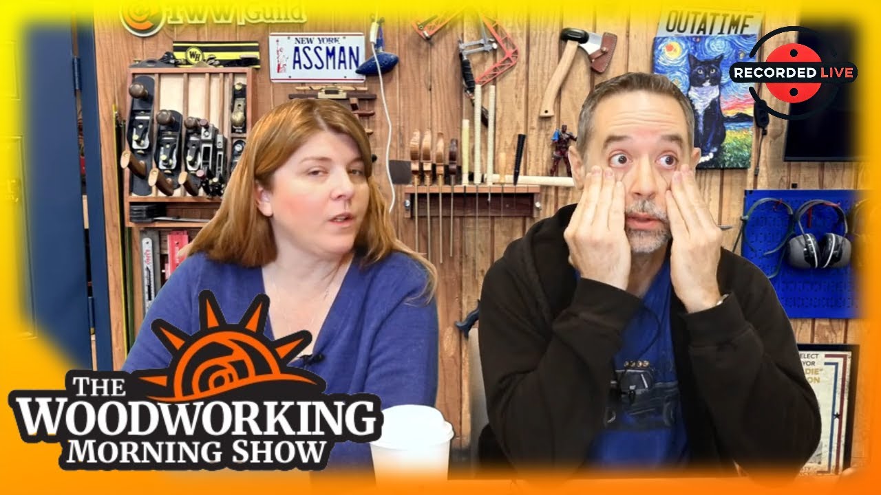 The Woodworking Morning Show for March 28, 2025 - The Wood Whisperer